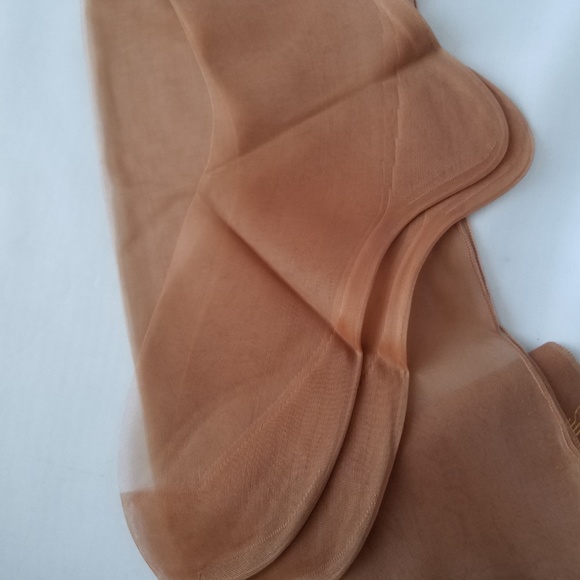 Accessories | Vintage Ladies Beige Thigh High Stockings | Poshmark